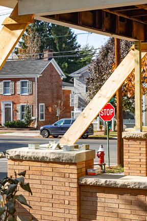 A Structurally Sound Porch – Our Cranbury House