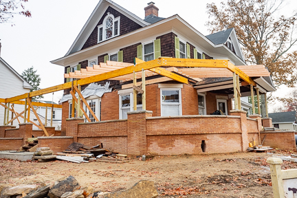 A Structurally Sound Porch – Our Cranbury House
