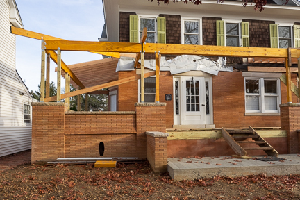 A Structurally Sound Porch – Our Cranbury House